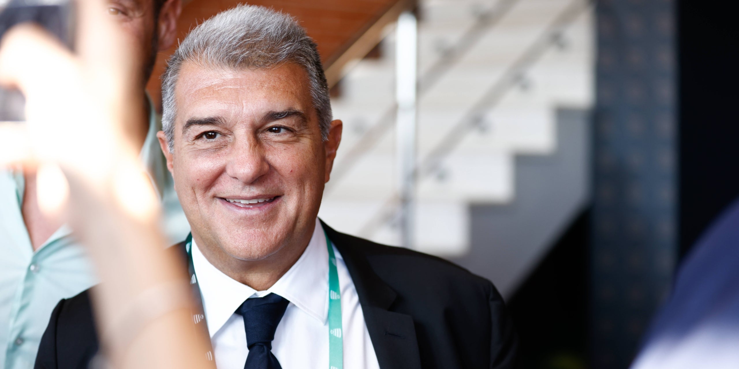 Laporta Revela Els Plans Del Bar a Al Mercat De Fitxatges